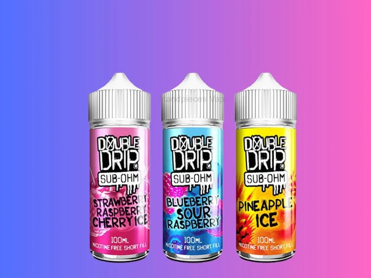 Double Drip 100ml Shortfill E-liquid online shop | iVape Store U