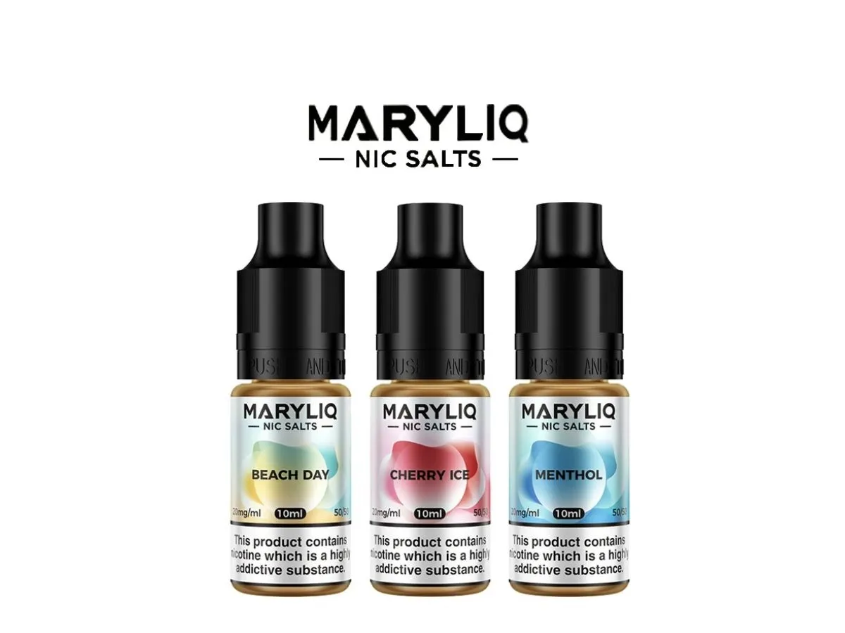 MARY LIQ Nic Salts | £3.49 | 24 Flavours
