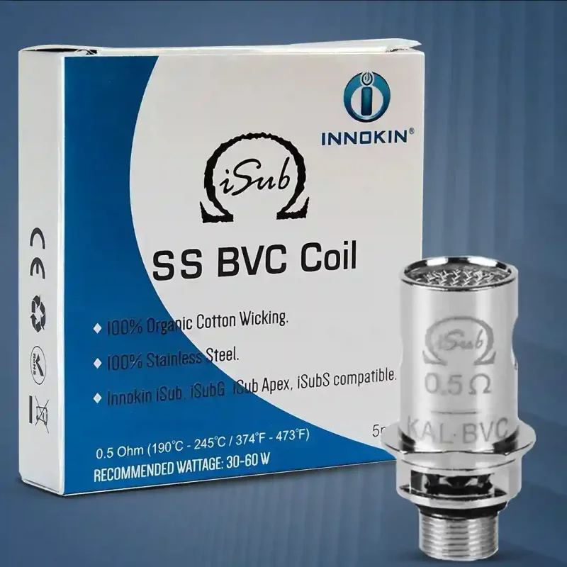 iSub SS BVC Replacement Vape Coils